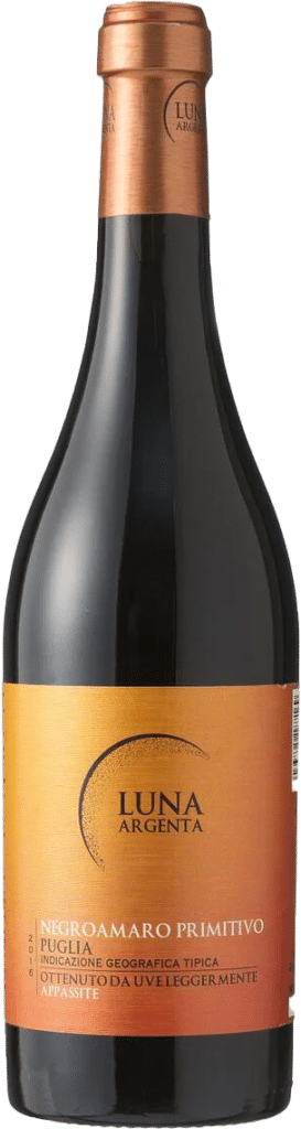 Luna Argenta Negroamaro Primitivo ‘Appassite’ - De Grote Hamersma